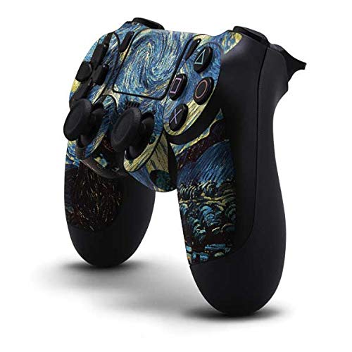 Skinit Decal Gaming Skin Compatible with PS4 Controller - Officially Licensed Van Gogh - The Starry Night by Van Gogh Design