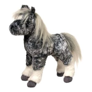 douglas majestic gray dapple horse foal plush stuffed animal