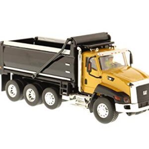 DM DIECAST MASTERS Caterpillar CT660 Dump Truck Yellow Core Classics Series Vehicle