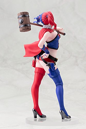 Kotobukiya DC Comics Pretty New 52 Harley Quinn New 52 Ver. 1/7 Scale Painted PVC, 9 inches (DC024)