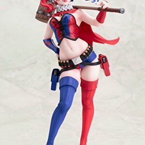 Kotobukiya DC Comics Pretty New 52 Harley Quinn New 52 Ver. 1/7 Scale Painted PVC, 9 inches (DC024)