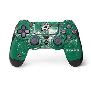 skinit decal gaming skin for ps4 controller - officially licensed nhl dallas stars frozen design