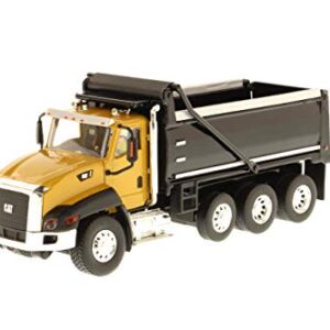 DM DIECAST MASTERS Caterpillar CT660 Dump Truck Yellow Core Classics Series Vehicle