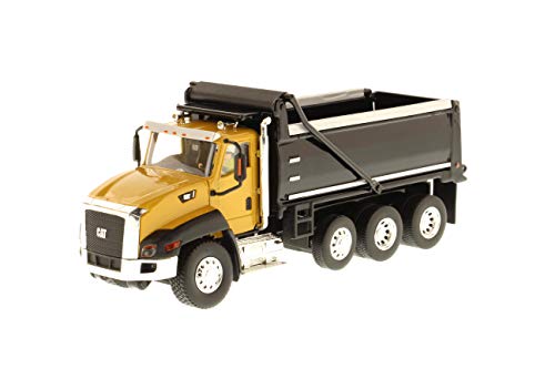 DM DIECAST MASTERS Caterpillar CT660 Dump Truck Yellow Core Classics Series Vehicle