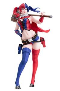 kotobukiya dc comics pretty new 52 harley quinn new 52 ver. 1/7 scale painted pvc, 9 inches (dc024)