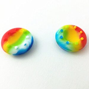 2 x Rainbow Controller Analog Thumbstick Grip Cover Caps For Sony PS3 PS4 XBOX ONE 360 Wii U