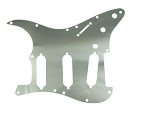 kluson universal aluminum ground shield for fender stratocaster pickguard