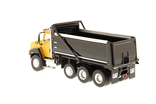 DM DIECAST MASTERS Caterpillar CT660 Dump Truck Yellow Core Classics Series Vehicle