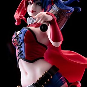 Kotobukiya DC Comics Pretty New 52 Harley Quinn New 52 Ver. 1/7 Scale Painted PVC, 9 inches (DC024)