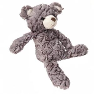 Mary Meyer Putty Bear Small Teddy Bear Soft Toy, Grey