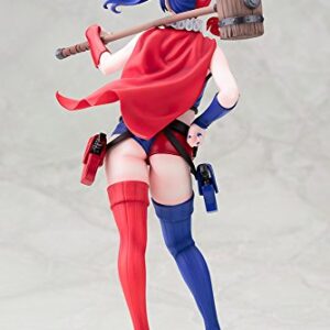 Kotobukiya DC Comics Pretty New 52 Harley Quinn New 52 Ver. 1/7 Scale Painted PVC, 9 inches (DC024)