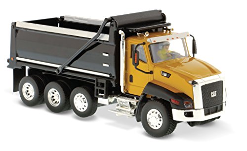 DM DIECAST MASTERS Caterpillar CT660 Dump Truck Yellow Core Classics Series Vehicle