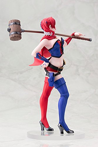 Kotobukiya DC Comics Pretty New 52 Harley Quinn New 52 Ver. 1/7 Scale Painted PVC, 9 inches (DC024)