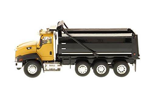 DM DIECAST MASTERS Caterpillar CT660 Dump Truck Yellow Core Classics Series Vehicle