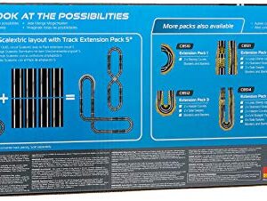 Scalextric Extension Pack 5 1:32 Scale Standard Straights x 8 C8554 Slot Car Track, White