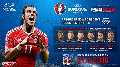 UEFA Euro 2016/Pro Evolution Soccer (PS4)