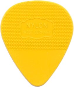 herdim guitar pick yellow - light - w. germany