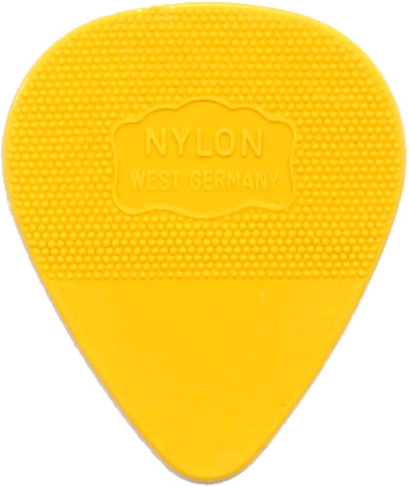 Herdim Guitar Pick Yellow - Light - W. Germany