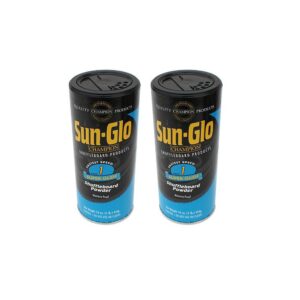 sun-glo #1 shuffleboard powder wax (16 oz.) (pack of 2)