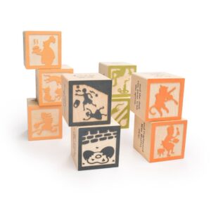 Uncle Goose Nursery Rhyme Blocks - Made in The USA