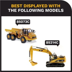 Diecast Masters Caterpillar 140H Motor Grader, Core Classics Series Cat Trucks & Construction Equipment | 1:50 Scale Model Diecast Collectible Model 85030C