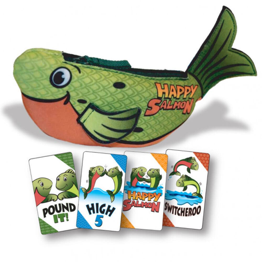 North Star Games Happy Salmon - Fast Paced Family Card Game