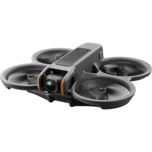 DJI Avata 2 Fly More Combo (3 Batteries), FPV Drone with Camera 4K, Immersive Experience, One-Push Acrobatics, Built-in Propeller Guard, 155° FOV, Camera Drone Compliant with FAA Remote ID With 128gb Micro SD, Backpack, Landing Pad and More Bundle