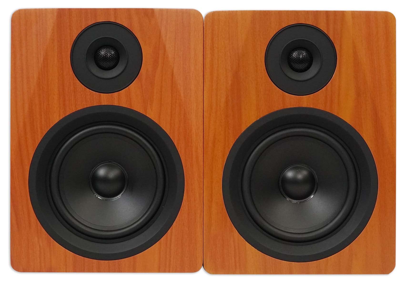 Rockville 5.25" 2-Way 250W Active/Powered USB Studio Monitor Speakers Pair (APM5C)