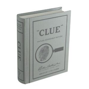 ws game company clue vintage bookshelf edition