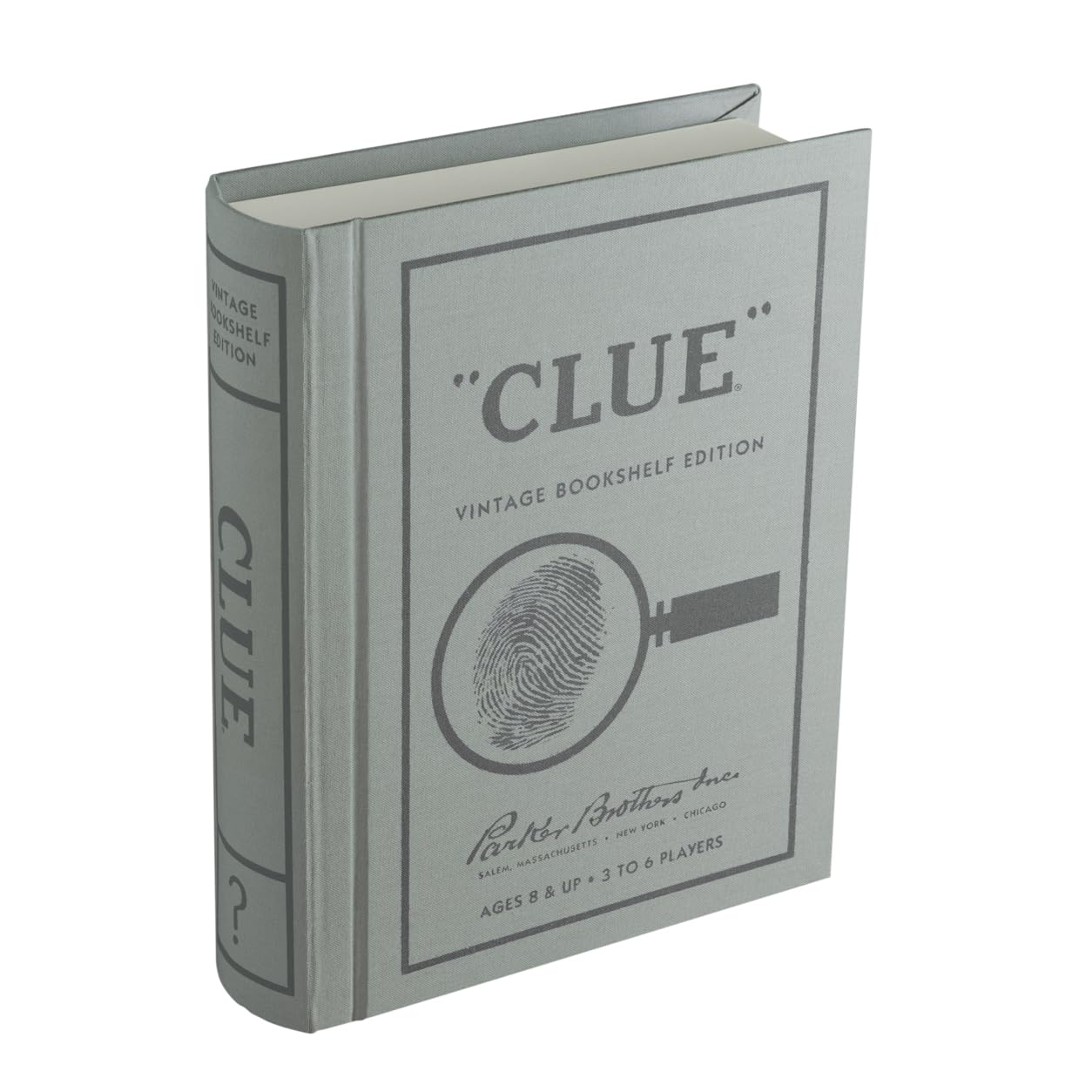 WS Game Company Clue Vintage Bookshelf Edition