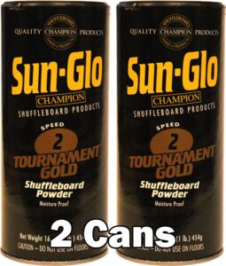 sun-glo #2 shuffleboard powder wax (16 oz.) (pack of 2)