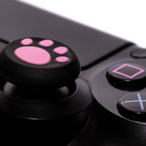 2 x Pink Controller Cap Cover Thumb Stick Grip For Sony PS4 PS3 PS2 Xbox One Xbox 360