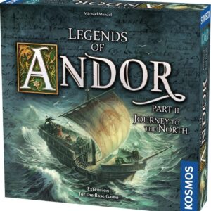 Legends of Andor: Journey to The North, Expansion Pack, Cooperative Board Game, 1 – 4 Players, Fantasy, Family Game by Kosmos