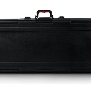 Gator Cases Molded Flight Case for Deep 88-Note Keyboards with TSA Approved Locking Latches and Recessed Wheels; (GTSA-KEY88D)