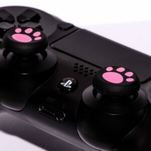 2 x Pink Controller Cap Cover Thumb Stick Grip For Sony PS4 PS3 PS2 Xbox One Xbox 360