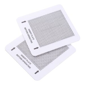 yescom 2 pack ceramic ozone plates for popular home air purifiers 4.5" x 4.5" air fresh replacement parts