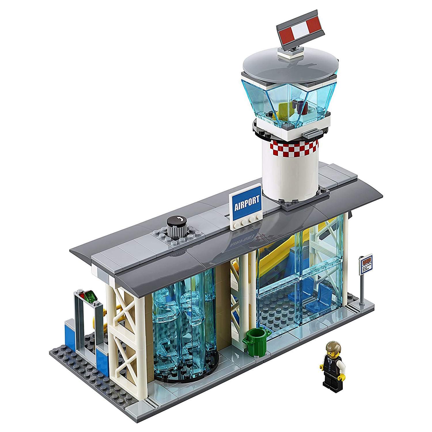 LEGO City Airport 60104 Airport Passenger Terminal Building Kit (694 Piece)