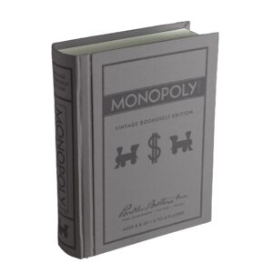 ws game company monopoly vintage bookshelf edition