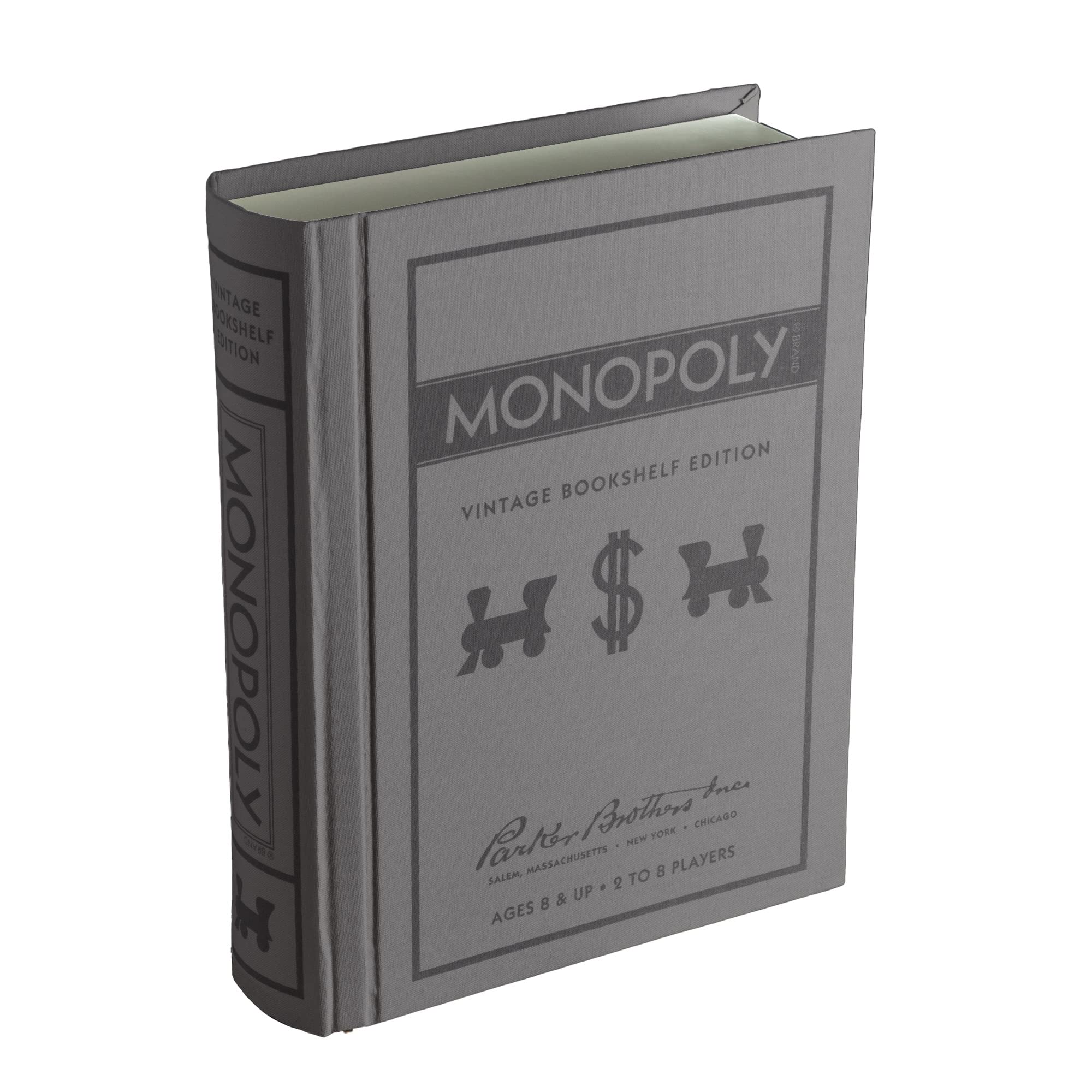 WS Game Company Monopoly Vintage Bookshelf Edition