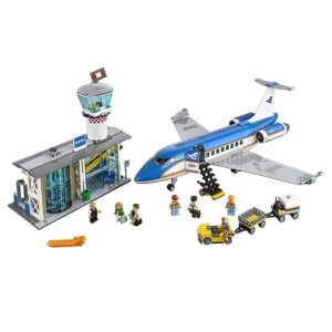 lego city airport 60104 airport passenger terminal building kit (694 piece)