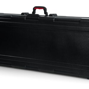 Gator Cases Molded Flight Case for Deep 88-Note Keyboards with TSA Approved Locking Latches and Recessed Wheels; (GTSA-KEY88D)