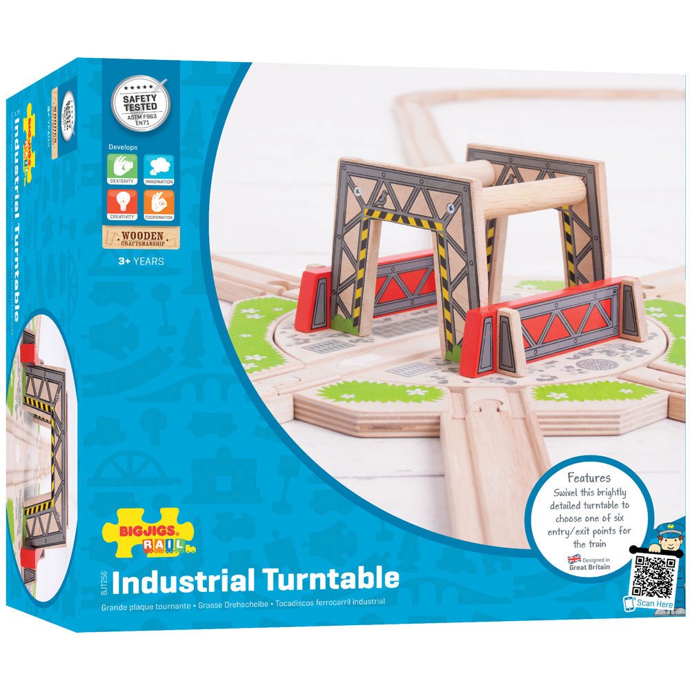 Bigjigs Rail Industrial Turntable