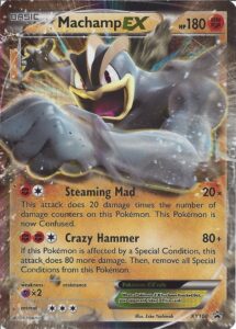 pokemon - machamp ex (xy108) - xy black star promos - holo