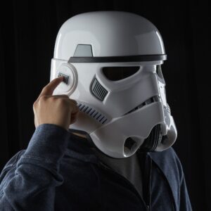 STAR WARS The Black Series Rogue One: A Story Imperial Stormtrooper Electronic Voice Changer Helmet Roleplay (Amazon Exclusive)