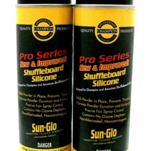 Sun-Glo Silicone Shuffleboard Spray (12 oz.) (Pack of 2)