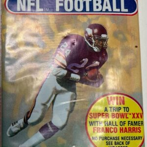 SCORE 1990 NFL Football Series 2 Pack Art Collection (4 Count)