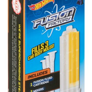 Hot Wheels Fusion Factory Color Refill Kit, Yellow