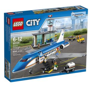 LEGO City Airport 60104 Airport Passenger Terminal Building Kit (694 Piece)