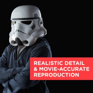 STAR WARS The Black Series Rogue One: A Story Imperial Stormtrooper Electronic Voice Changer Helmet Roleplay (Amazon Exclusive)