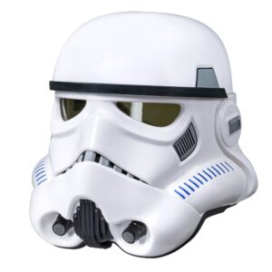 star wars the black series rogue one: a story imperial stormtrooper electronic voice changer helmet roleplay (amazon exclusive)